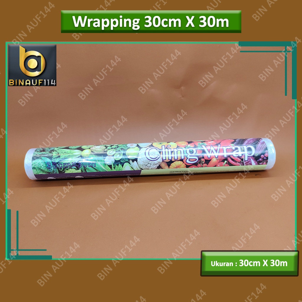 Jual Plastik Wrapping 30cm x 30M/Binauf114 (Grosir) | Shopee Indonesia