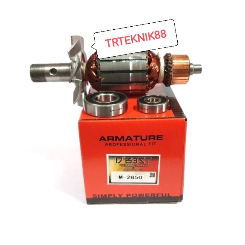 Jual ARMATURE / ARMATUR ANGKER ROTOR GULUNGAN MESIN ROUTER MODERN M ...