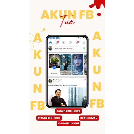Jual JUAL AKUN FACEB00K TUA DAN MUDA | Shopee Indonesia