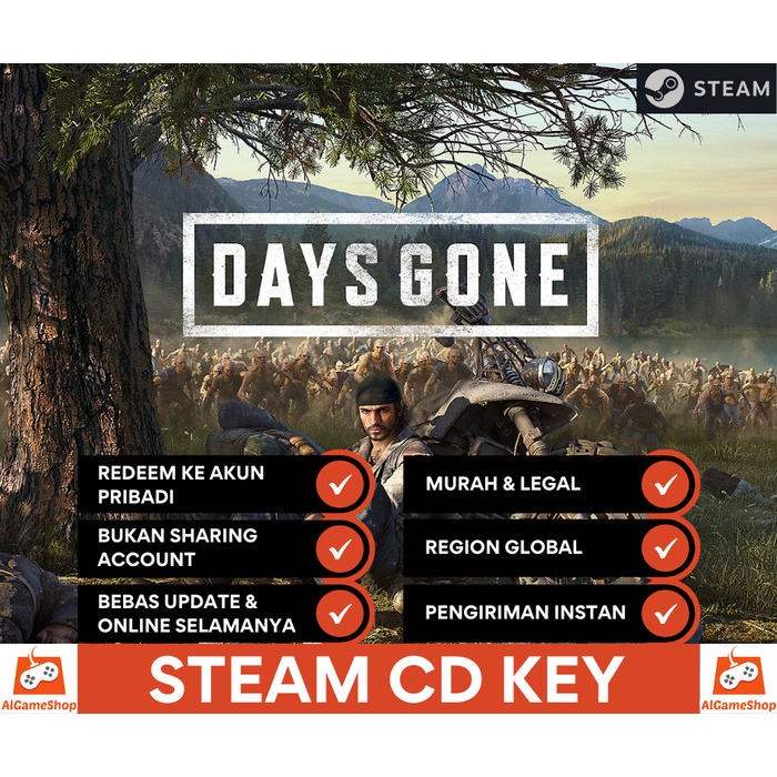 Jual Days Gone Original PC Game Steam | Shopee Indonesia