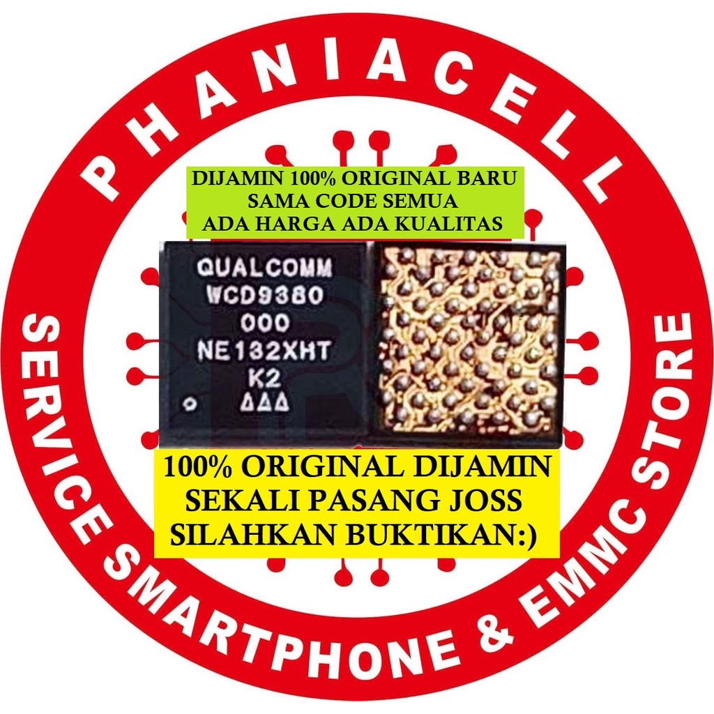 Jual IC AUDIO WCD9380-000 MI 11 WCD 9380 ORIGINAL TESTED | Shopee Indonesia