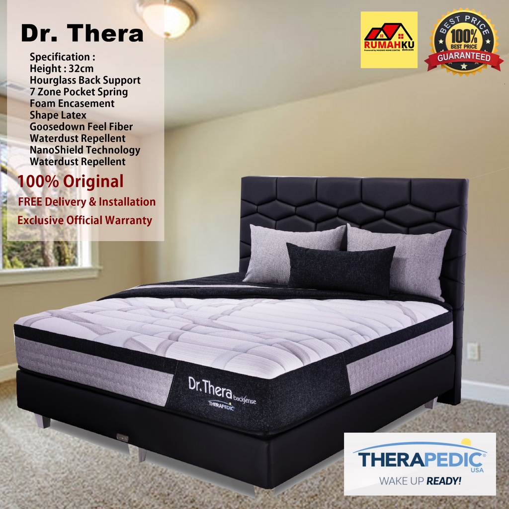 Jual KASUR THERAPEDIC - KASUR KESEHATAN TULANG BELAKANG - DR.THERA ...