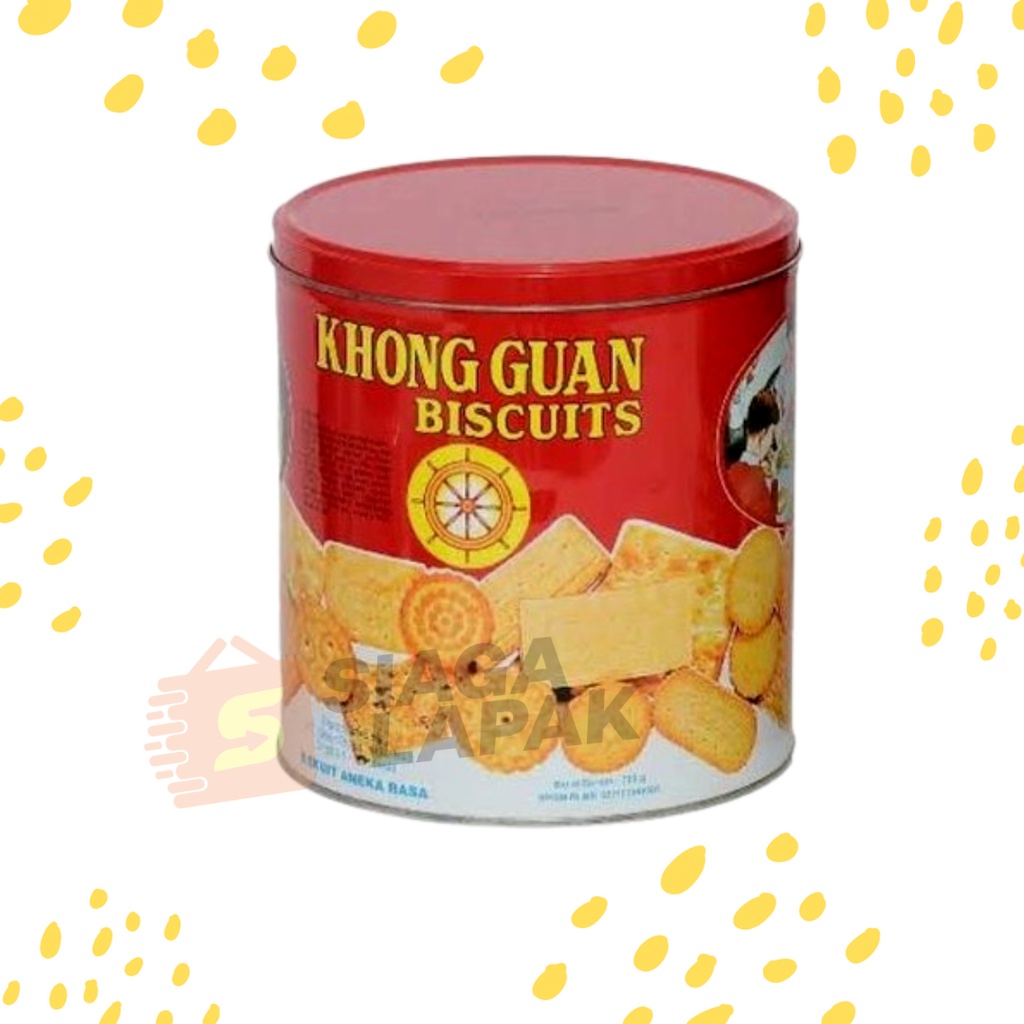 Jual Biskuit Khong Guan Kaleng Nissin 650gr Assorted Red Mini Aneka ...