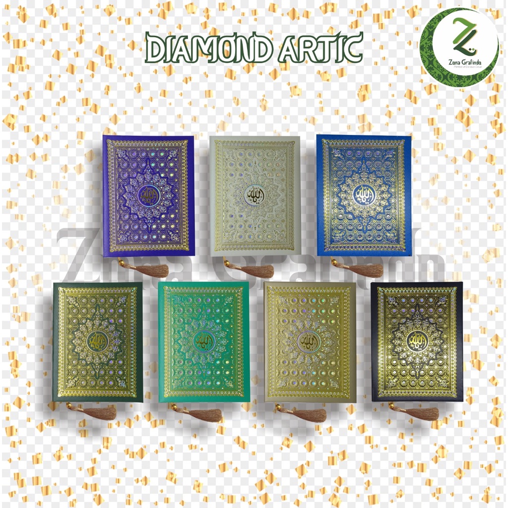 Jual Cetak Buku Yasin dan Tahlil Hard Cover "Diamond Artic" Series | Shopee Indonesia