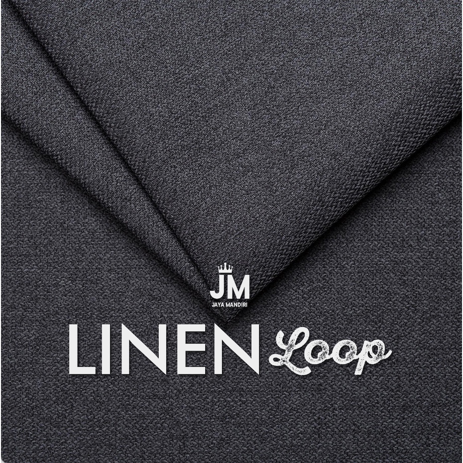 Jual Kain Linen Loop / Melange ( MIN 1 ROL ) | Shopee Indonesia