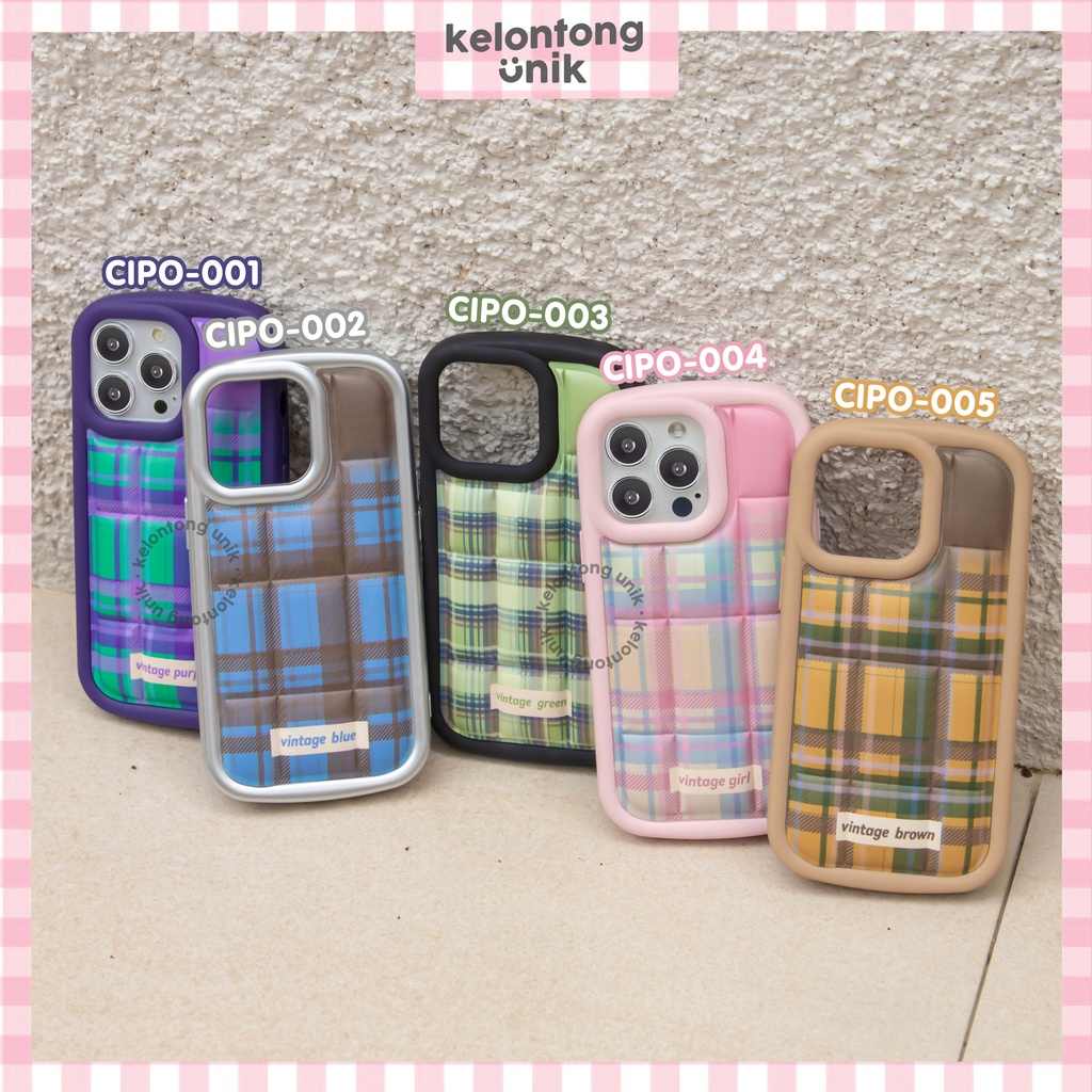 Jual Acc_box | Choco Bar Vintage Puffy Case - Softcase/ Casing HP for ...