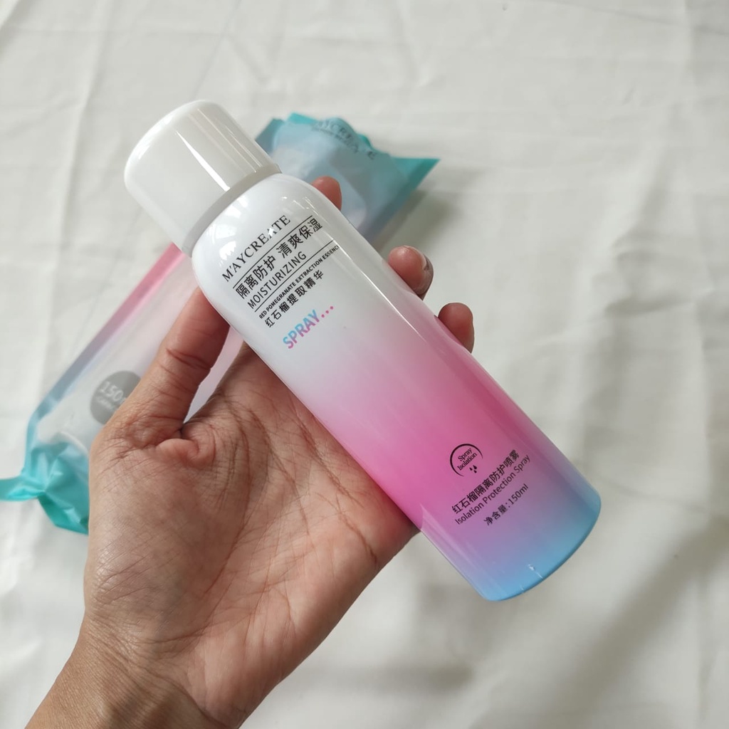 Jual Maycreate Korea Moisturizing Whitening Spray Lotion by ...