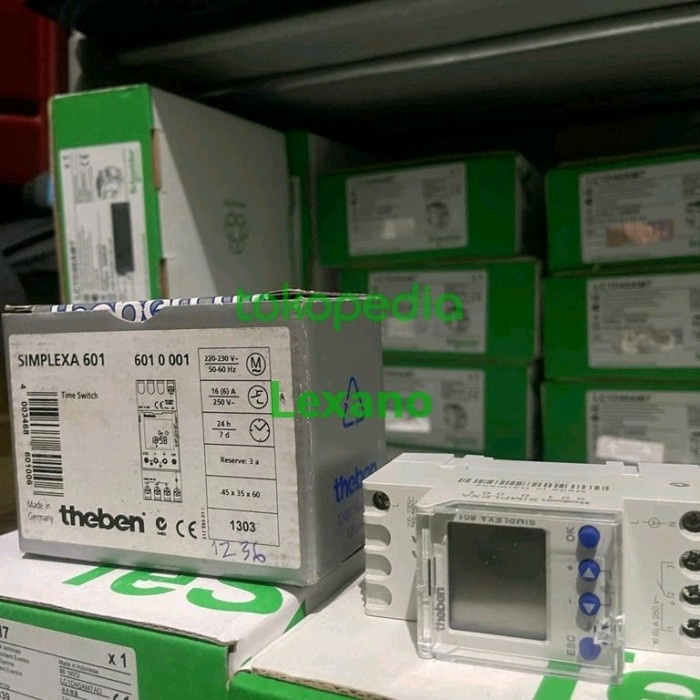 Jual Timer Theben Digital Simplexa 601 top Digital Timer Original ...