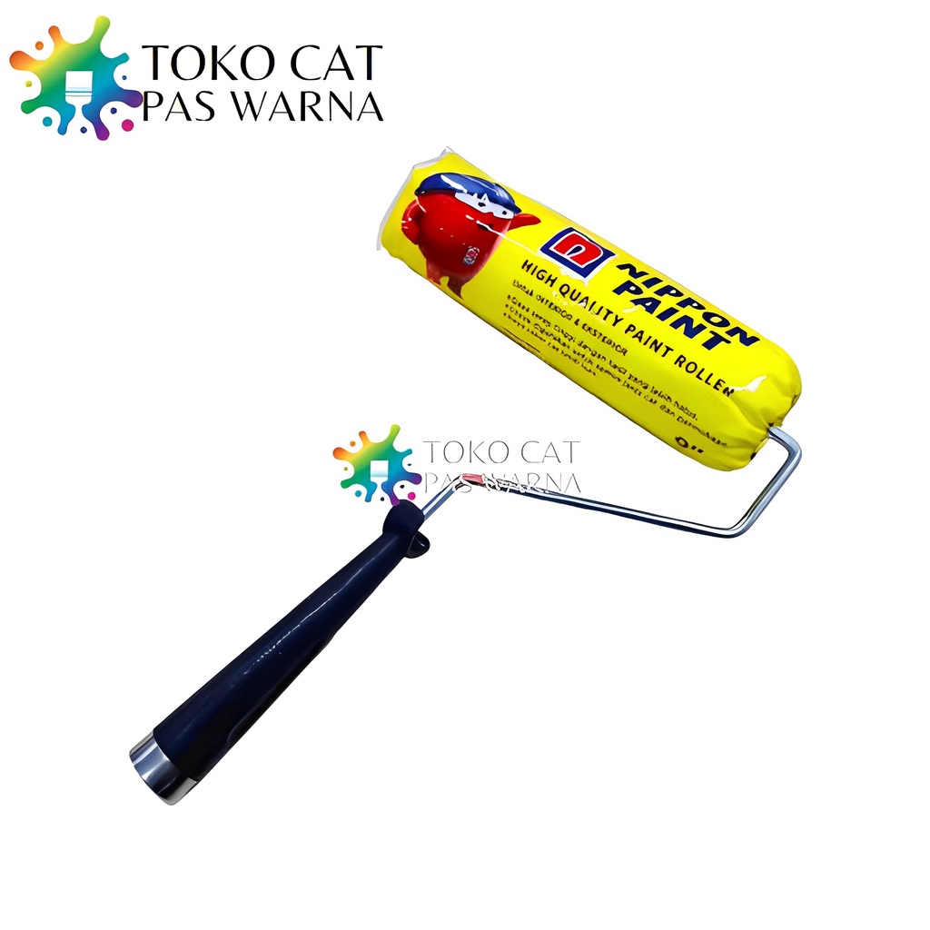 Jual Kuas Roll Cat Tembok NIPPON PAINT 9 INCH/10MM (1 SET) | Shopee ...