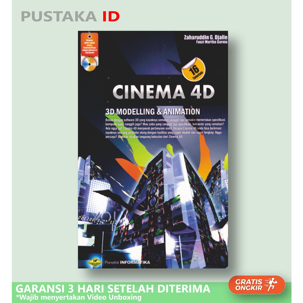 Jual Buku Cinema 4d 3d Modeling & Animation - Original | Shopee Indonesia