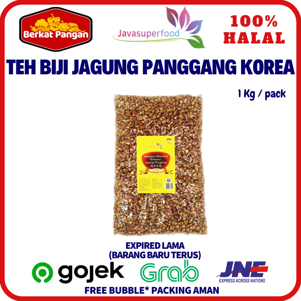 Jual Teh Biji Jagung Panggang Utuh 1kg Lokal / Roasted Corn Seeds 1Kg ...