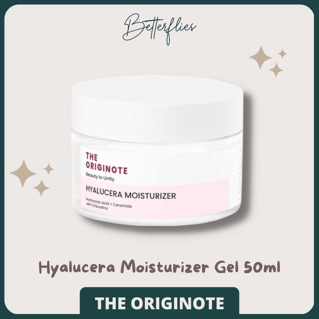 Jual THE ORIGINOTE Hyalucera Moisturizer Gel 50ml | Shopee Indonesia