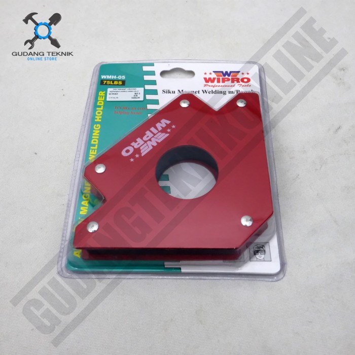 Jual Siku Magnet 5inch Wipro Siku Las 5" WMH05 WIPRO / Magnetic Welding ...