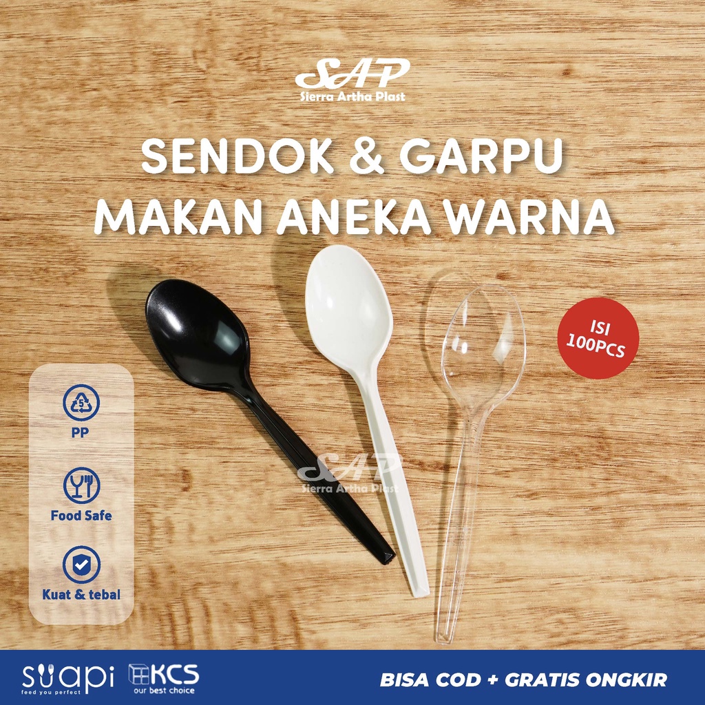Jual Suapi Putih | Garpu Makan Suapi Putih | Sendok Makan Suapi Bening ...