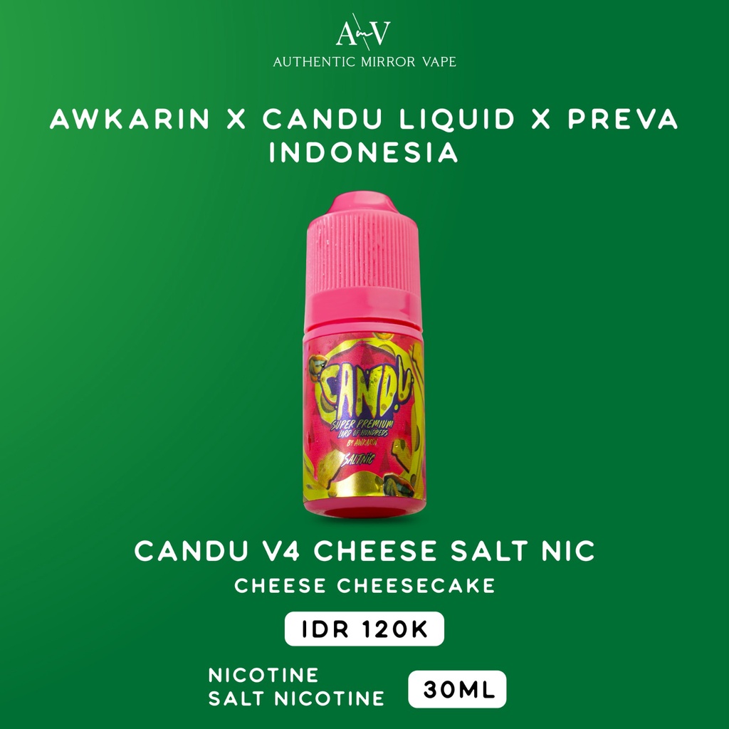 Jual Candu Saltnic V4 30ml By Awkarin x Candu Liquid x Preva Indonesia ...