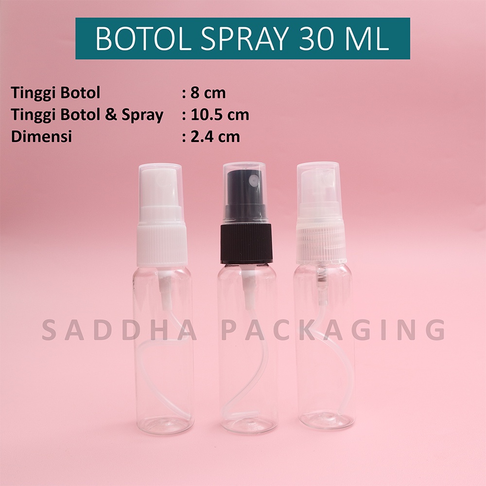 Jual Botol Spray 30ml BENING Botol 30ml Spray BENING PET / BOTOL PARFUM ...