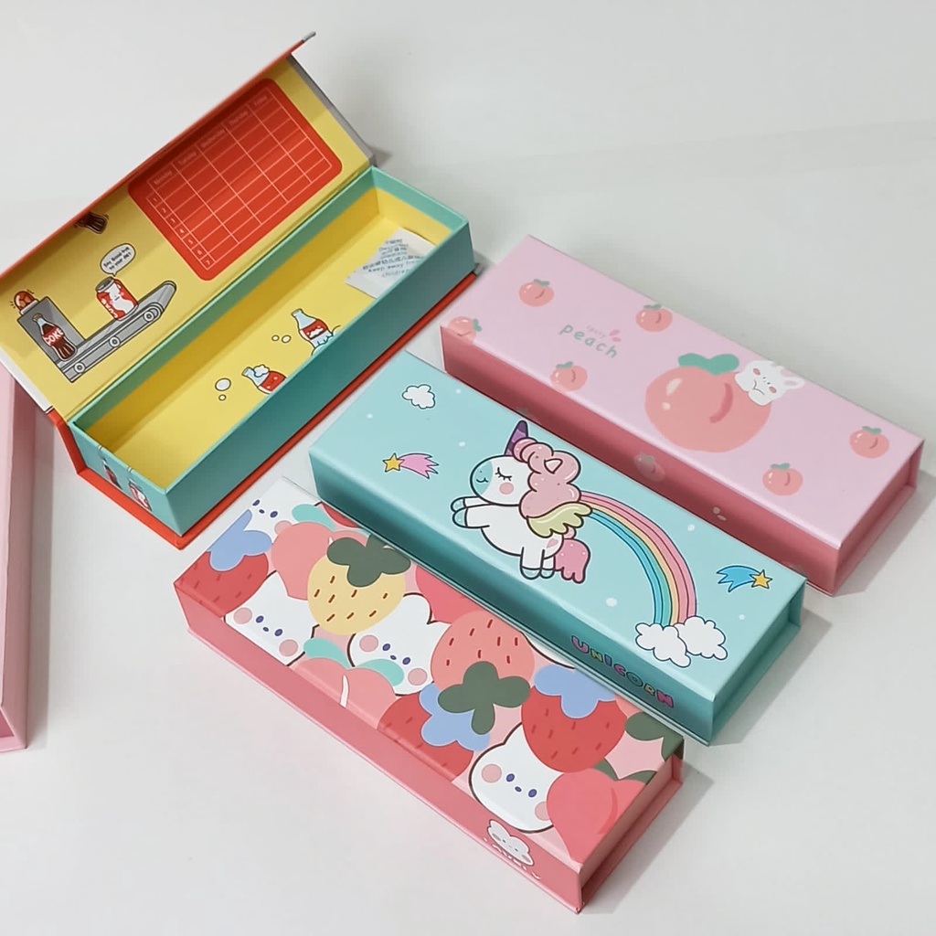 Jual BOS Kotak Pensil Karton/Tempat Pensil/Pencil Box/ Wadah Pensil ...