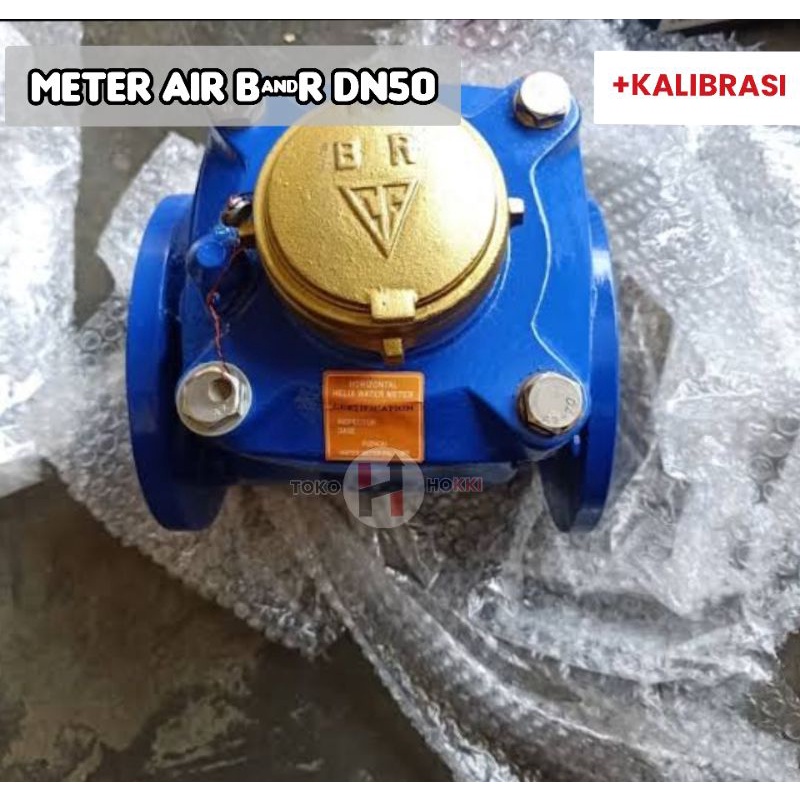 Jual water meter flow meter b&r br 2"inchi kalibrasi | Shopee Indonesia