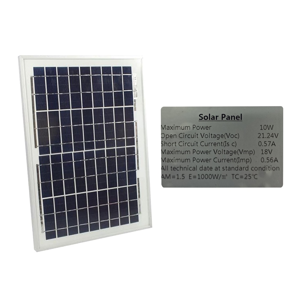 Jual SOLAR PANEL 10W / SOLAR CELL 10 Watt / PANEL SURYA GH 10WP POLY ...