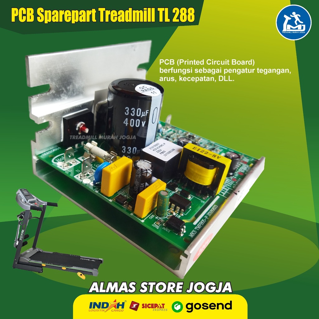 Jual Spare Part Modul PCB PRINTED CIRCUIT BOARD treadmill Elektrik TL ...
