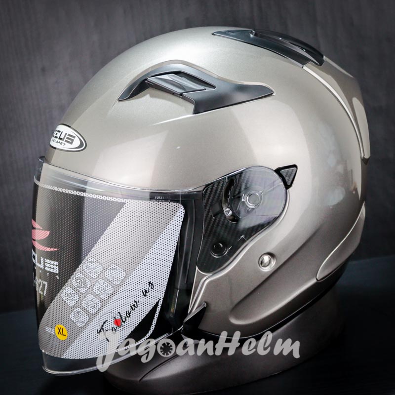 Jual ZEUS HELM ZS627 SOLID | DARK SILVER | ZS-627 SINGLE VISOR | Shopee ...