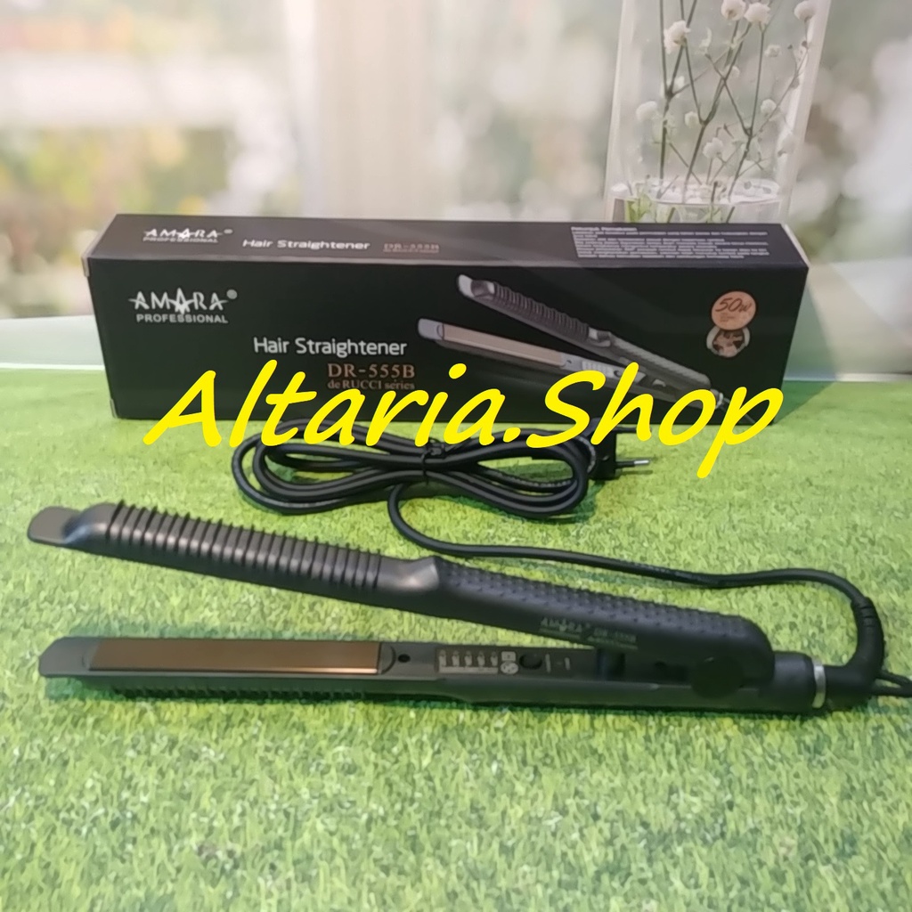 Jual Catok De Rucci 2in1 Lurus & Curly / De Rucci DR-555B 100% Original ...