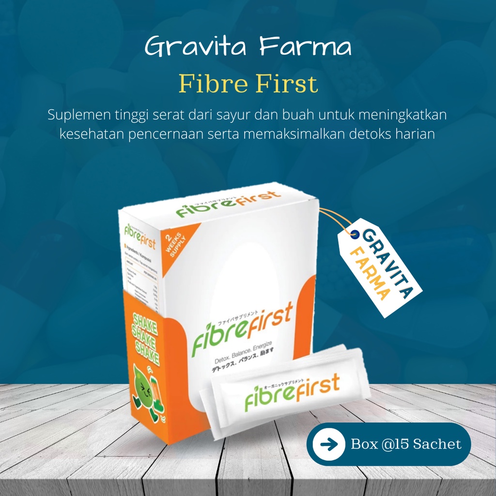 Jual FibreFirst / Fibre First Suplement Pencernaan dan Detox Harian ...