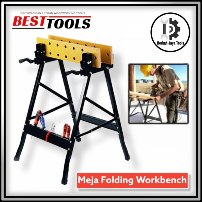 Jual Besttools Folding Work Bench/ Workbench Meja Kerja Kayu Portable ...