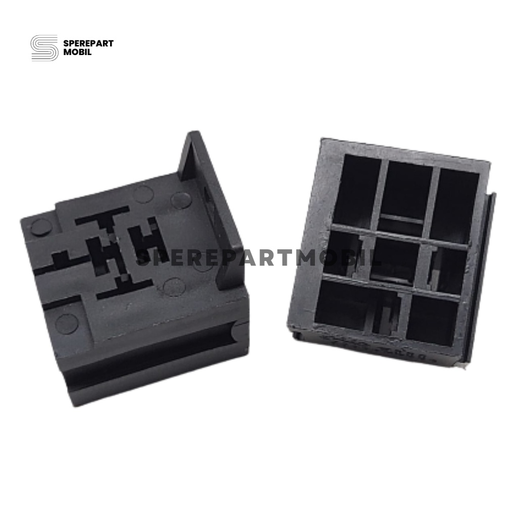 Jual socket soket relay kaki 5 hitam duduk/bangku kosongan | Shopee ...