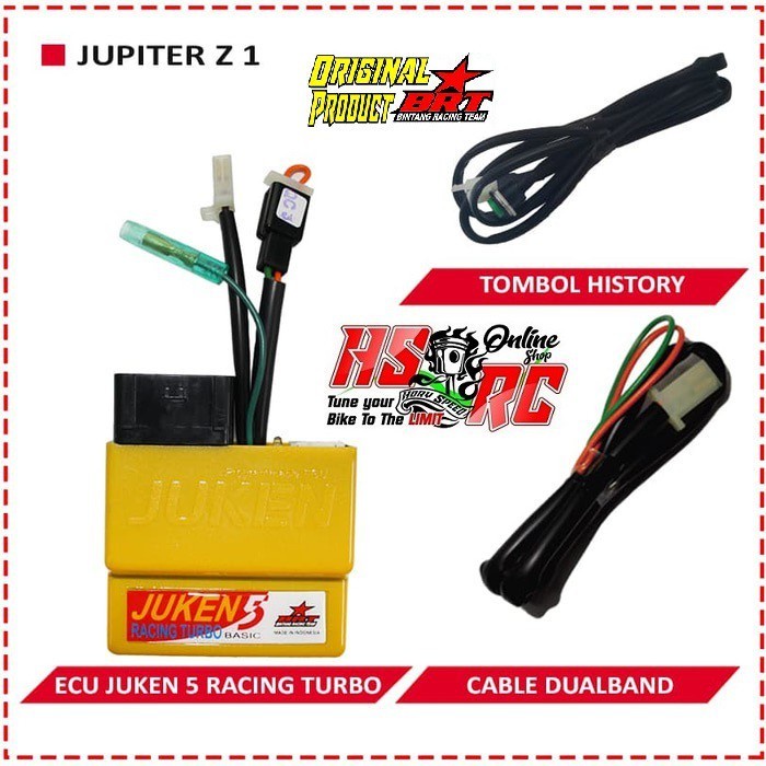 Jual Obral Ecu Racing Brt Juken 5 Basic Racing Turbo Yamaha Jupiter Z1 ...