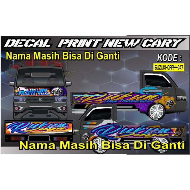 Jual Stiker decal mobil new carry pick up full body | Shopee Indonesia Jual Stiker decal mobil new carry pick up full body | Shopee Indonesia
