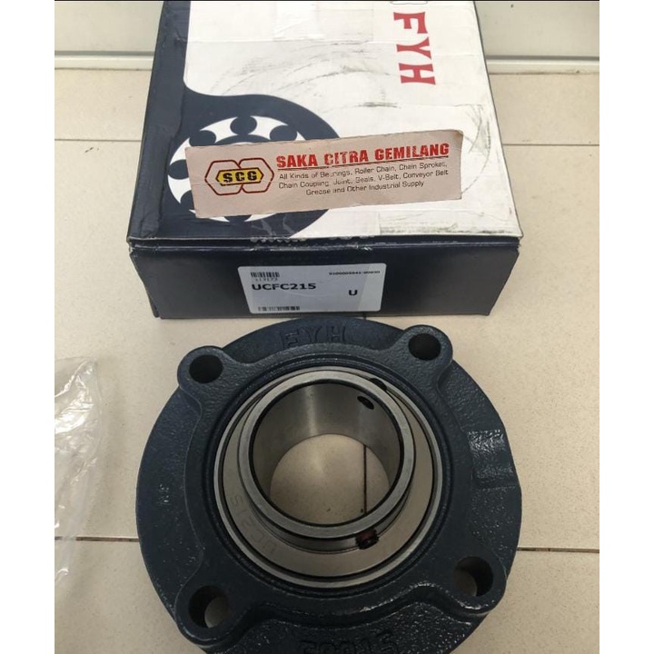 Jual FLANGE BEARING / FLANGE HOUSING UNIT UCFC 215 MERK FYH JAPAN ORIGINAL | Shopee Indonesia