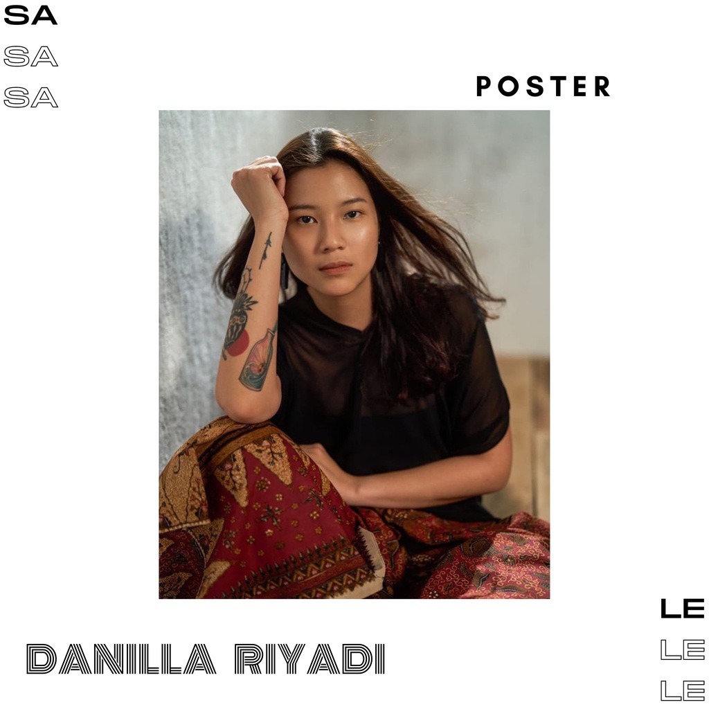 Jual POSTER DINDING DANILLA RIYADI - Ukuran A3/A4 (Bisa Custom Gambar ...