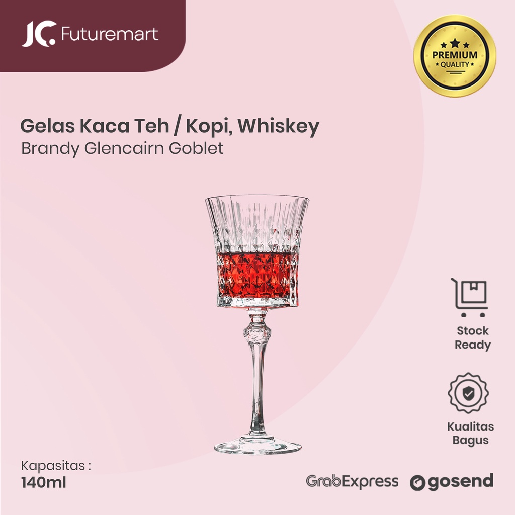 Jual Gelas Kaca Wine Whisky Risorante Toscano Crystal Diamond 07 ...