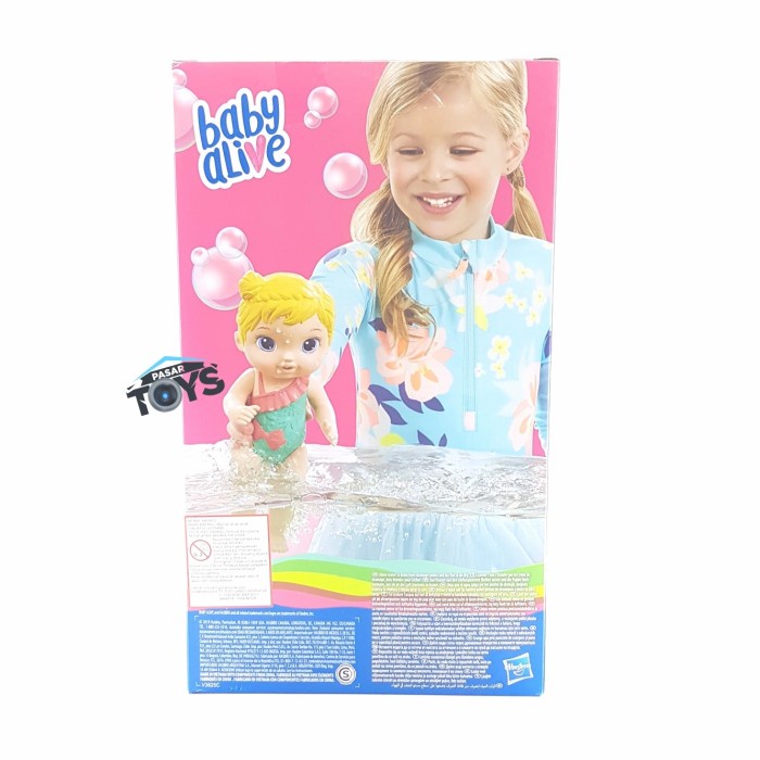 Jual Baby Alive Splash N Snuggle Baby Doll Original Hasbro #Original ...