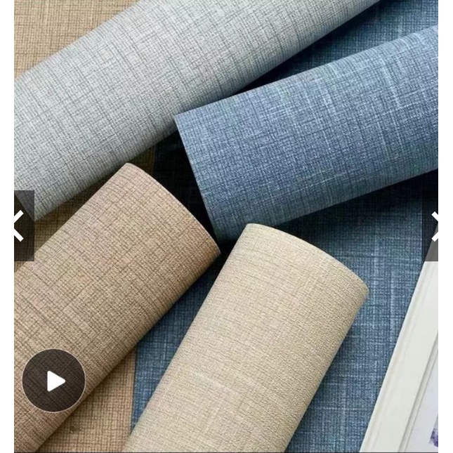 Jual Wallpaper Linen Roll | Wallpaper Dinding | Dekorasi Kamar ...