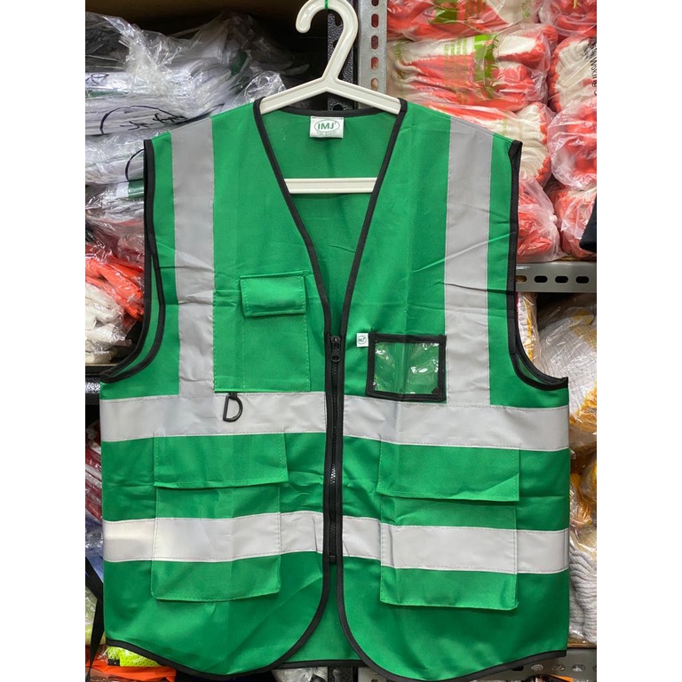 Jual JUAL ROMPI KERJA BAHAN POLYESTER MERK IMJ DUA KANTONG / ROMPI ...