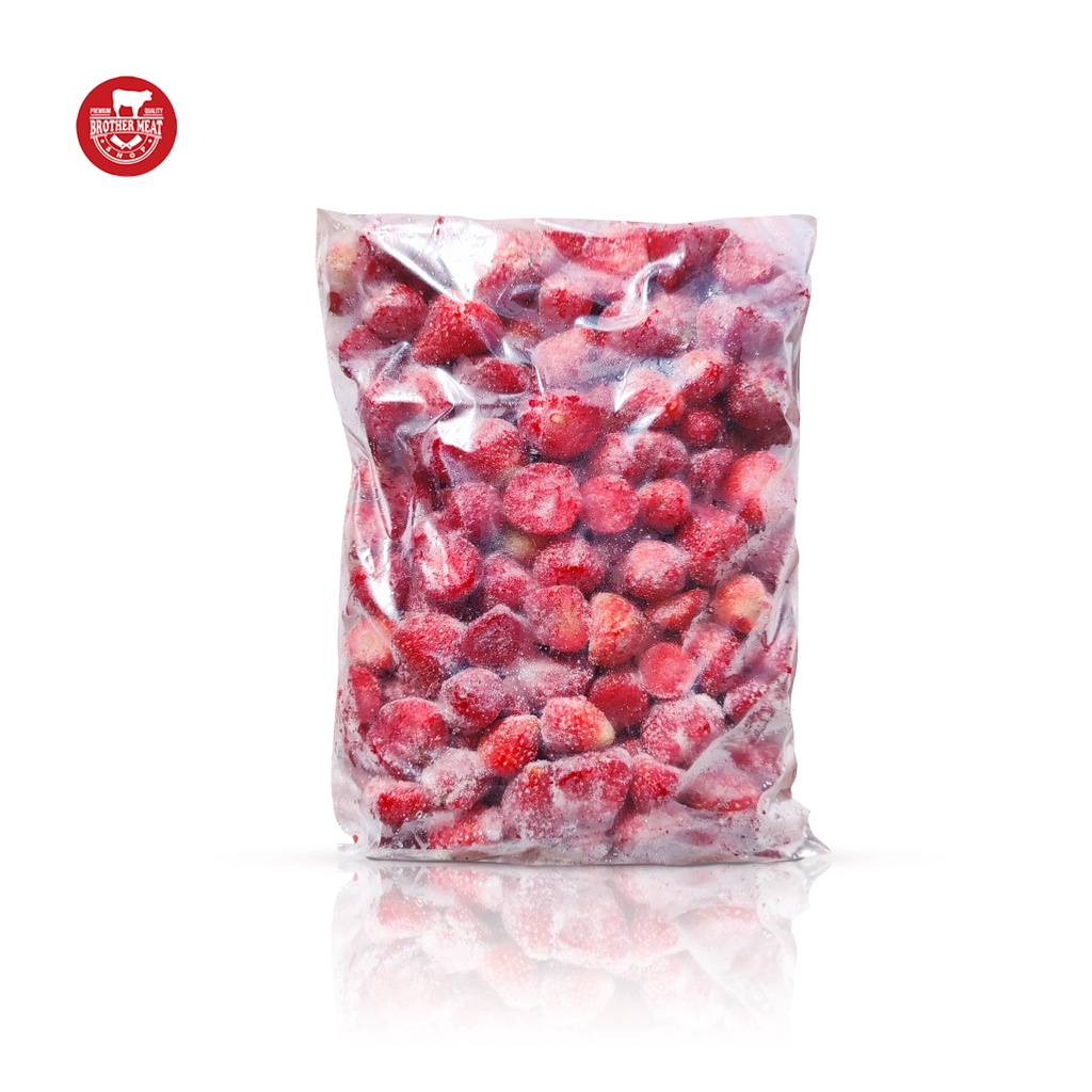 Jual Strawberry Curah Frozen 1kg, Buah Beku - Brothermeatshop | Shopee ...