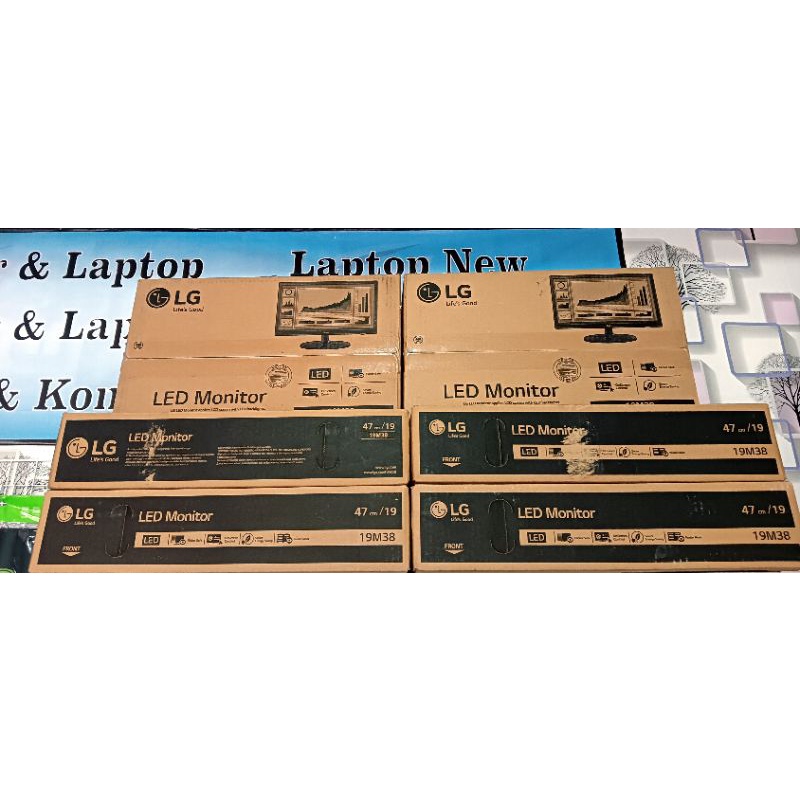 Jual Monitor Led LG 19 Inch - 19M38 | Shopee Indonesia
