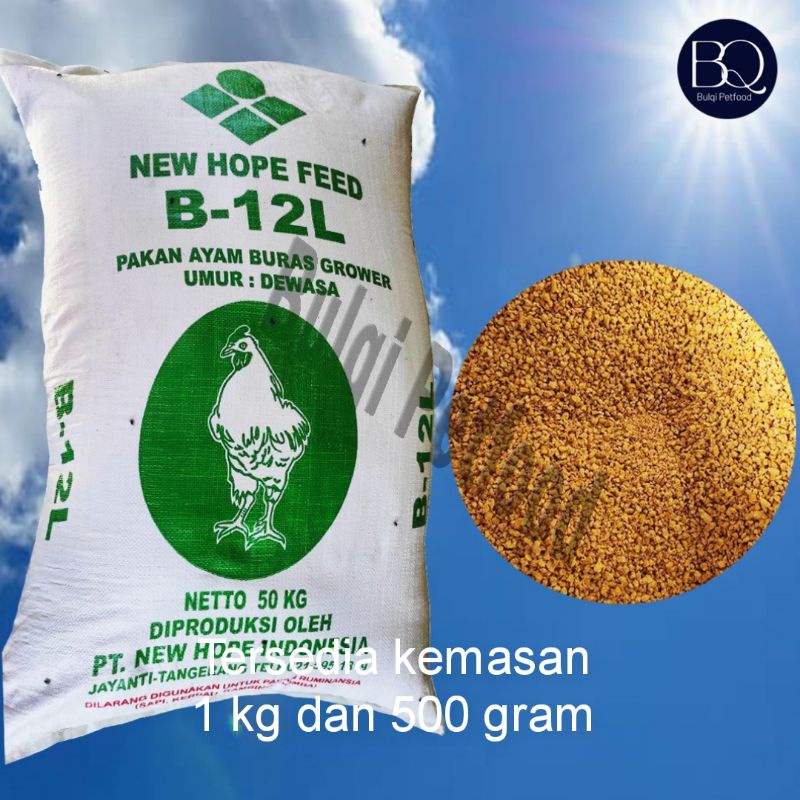 Jual Pur ayam B12L new hope pakan ayam buras grower Repack. | Shopee ...