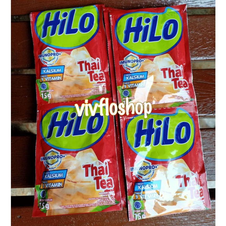Jual HiLo Thai Tea / Hilo Thai Tea (10 x 15 gram) | Shopee Indonesia