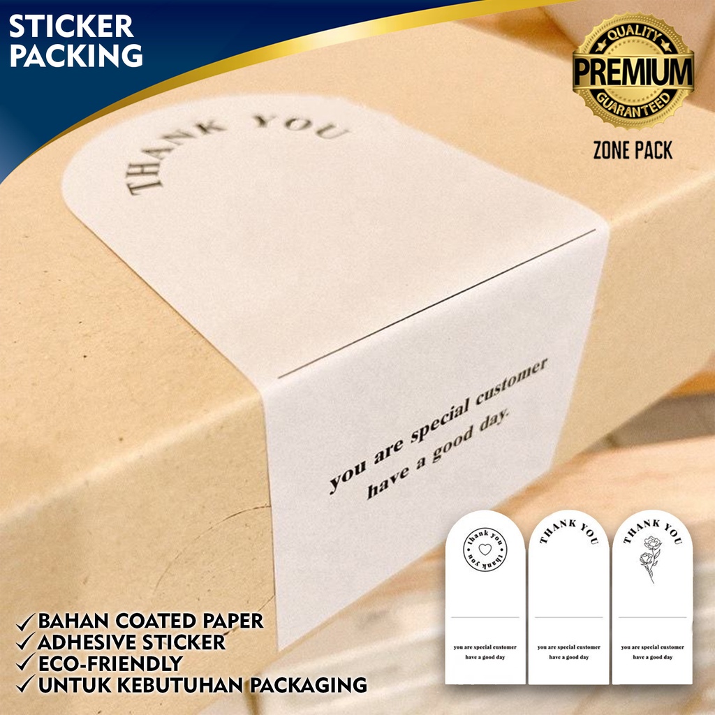 Jual [50 PCS] Stiker Packing | Sticker Segel Packing Box Online Shop ...