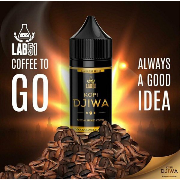 Jual LIQUID KOPI DJIWA 30ML MOCCA CARAMEL MACCHIATO 9MG | Shopee Indonesia