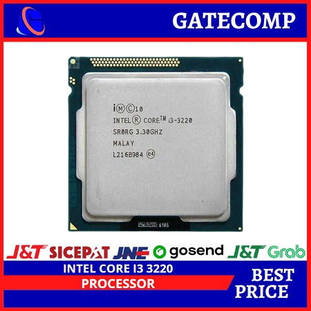 Jual Prosesor Intel Core i3 3220 Tray + Fan Socket 1155 | Shopee Indonesia