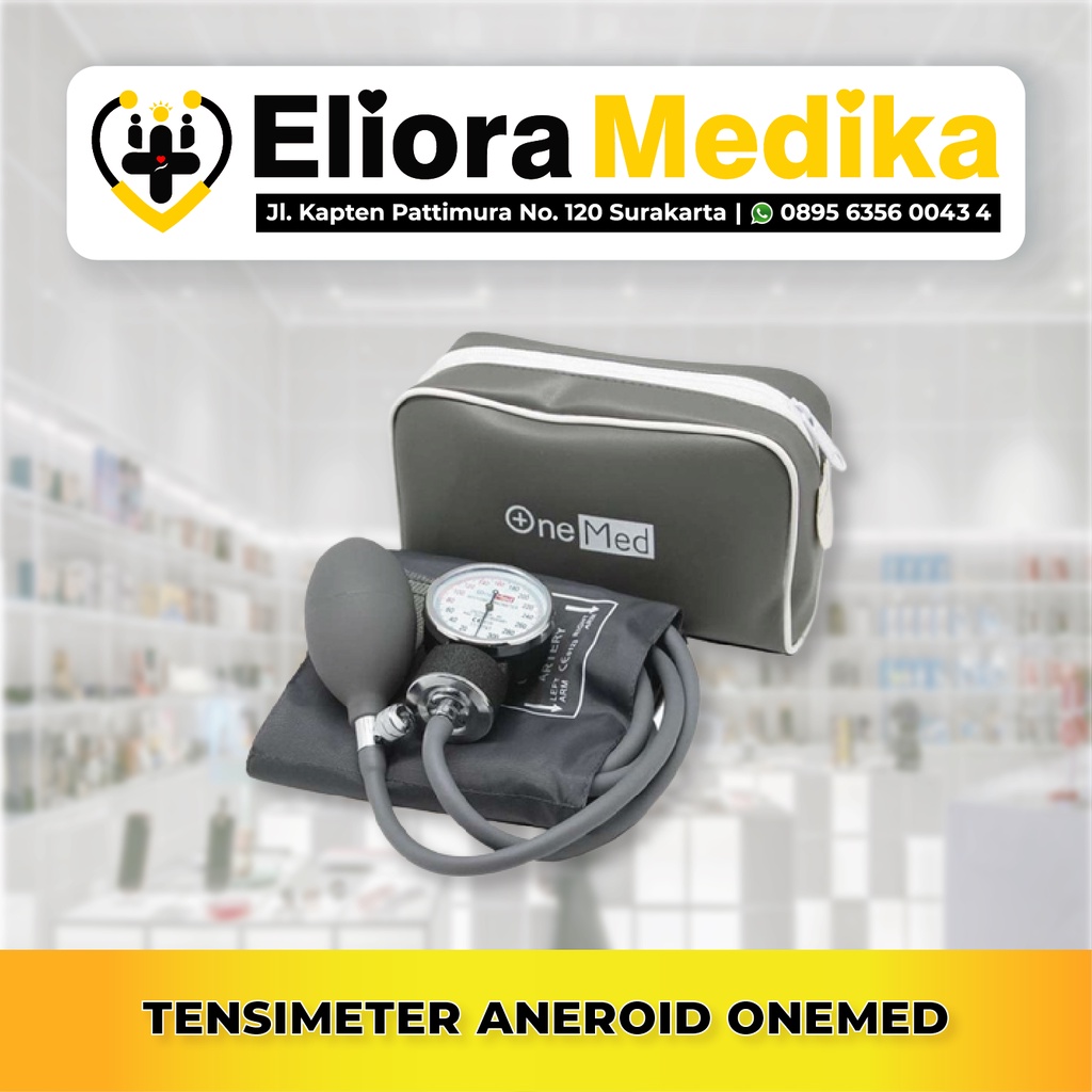Jual Tensimeter Aneroid Onemed Alat Ukur Tekanan Darah Tensi Jarum ...