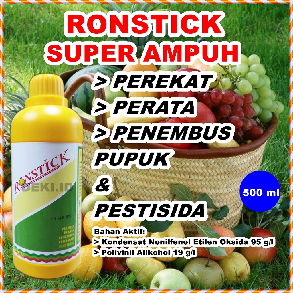 Jual Ronstick Perekat Perata Pestisida Fungisida Insektisida Herbisida ...