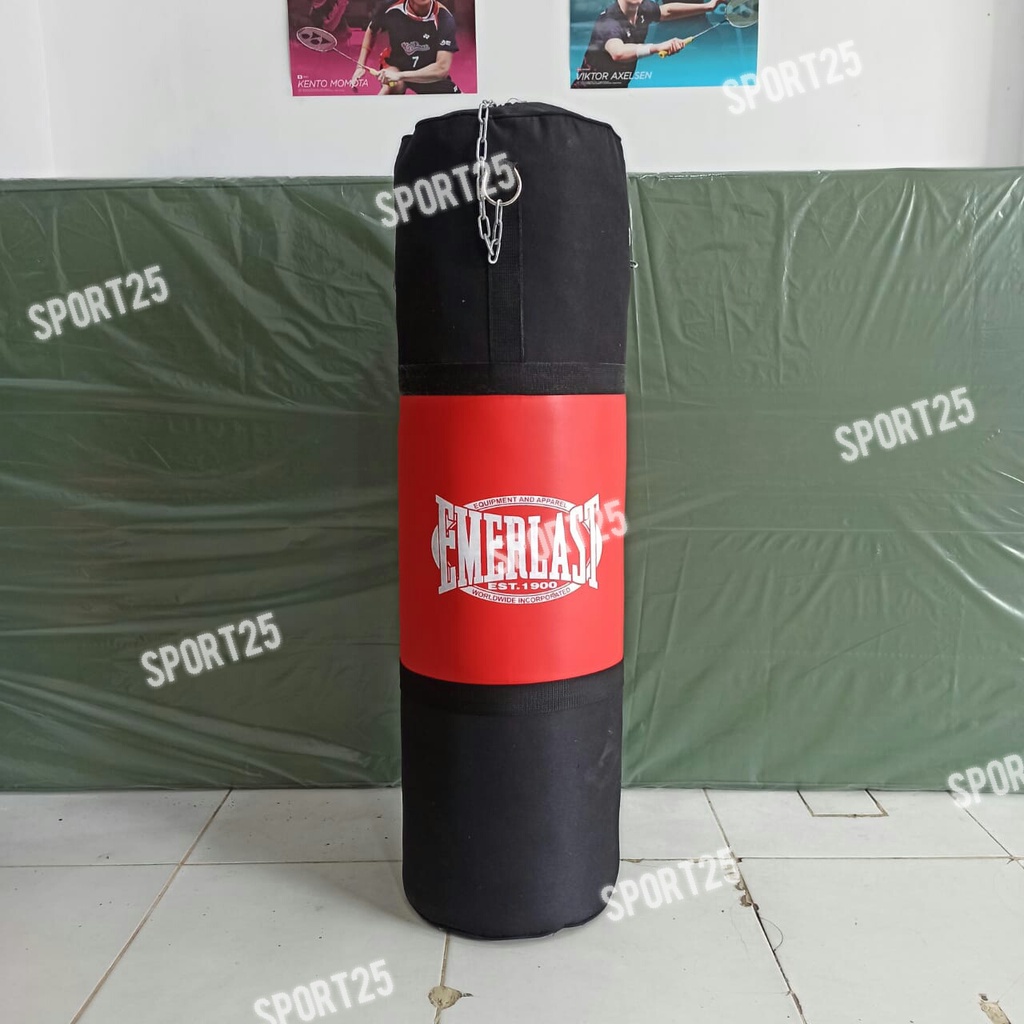 Jual Samsak Tinju / Boxing / Muaythai Emerlast Termasuk Isi L | Shopee ...