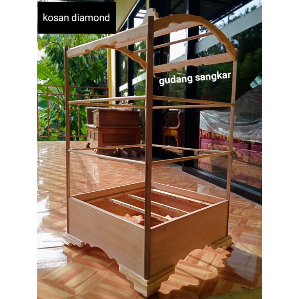 Jual sangkar KOSAN DIAMOND ambrukan tiang segitiga | Shopee Indonesia