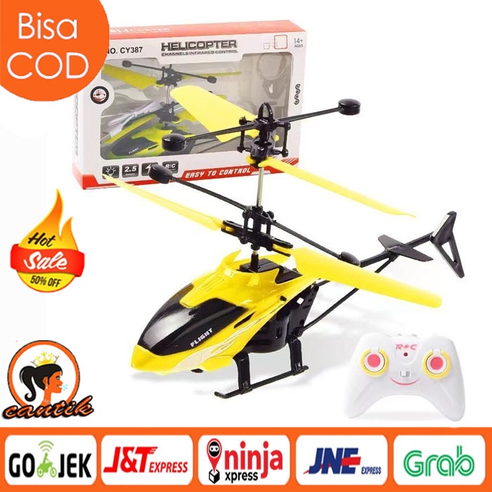 Jual HC Flying Helicopter Mainan Helikopter Terbang RC Remote Control ...