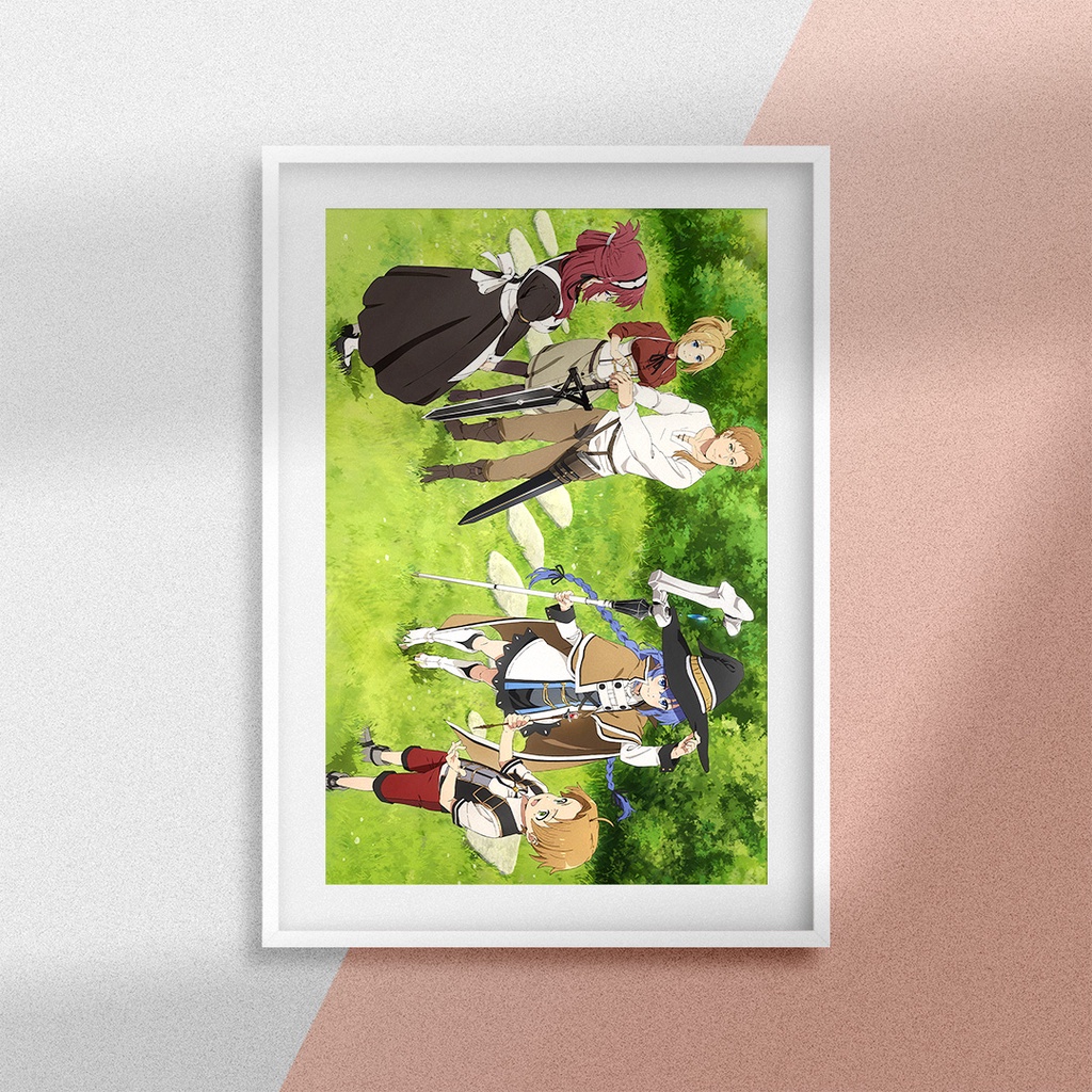 Jual Poster Anime A3 - Mushoku Tensei Isekai Ittara Honki Dasu | Shopee ...